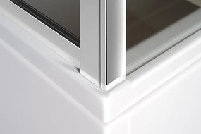 Polysan, DEEP obdélníková sprchová zástěna 1100x900mm L/P varianta, čiré sklo, MD1116MD3316