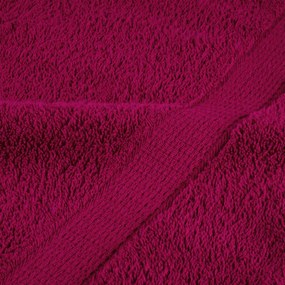 Prémiové mycí utěrky SOLUND 4 ks bordó 30x30 cm 600 g/m² 137204