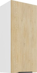 CREMONA bc | horní skříňka 40 G-90 1F policová | 40 cm | VYSOKÁ | bílá/cremona