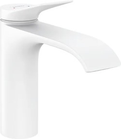 Hansgrohe Vivenis, umyvadlová baterie 110, s výpustí, EcoSmart, bílá matná, 75020700