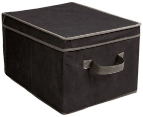 Úložný textilní box Roul 40x30 cm černý