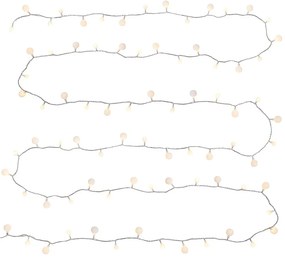 SNOW BULBS Světelný řetěz venkovní se zástrčkou - bílá