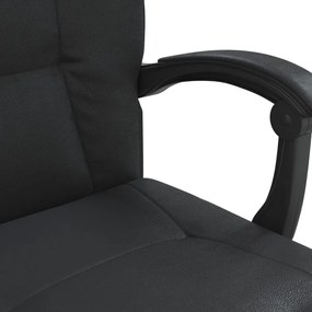 Petromila Polohovací kancelářská židle černá umělá kůže