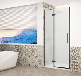 Gelco Trinity - Sprchové dveře 120 cm, levé, matné sklo/černá GT1212ML-B