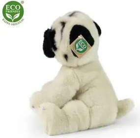 RAPPA Plyšový pes Mops 30 cm / ECO-FRIENDLY / od 0 měsíců