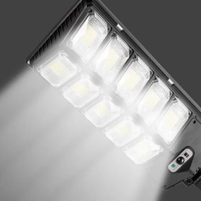 Solární pouliční LED lampa 420 diod