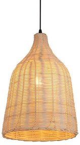 Toolight Natural, stropní závěsné svítidlo 1xE27 APP1646-1CP, přírodní hnědá, OSW-05114