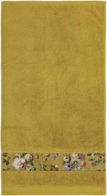 Ručník Fleur 30 x 50 cm žlutý