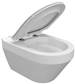 Cersanit Crea WC mísa závěsná oválná se sedátkem CleanOn, bílá, S701-212