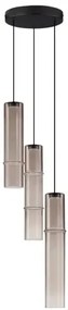 Designový lustr Sano 3 Smoky