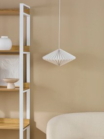 Sinsay - Papírová závěsná lampa - bílá