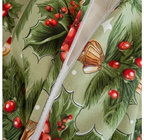 Povlečení z mikrovlákna CHRISTMAS PRESENTS zelené Rozměr povlečení: 70 x 90 cm | 140 x 200 cm