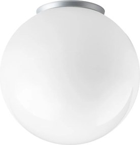 OS SKA40137 SKAT 2 stropní/nástěnné plastové svítidlo stříbrná / bílá IP65 25W E27 - OSMONT