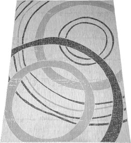 BE Koberec Eqos 0003 GREY - šedý obdélníkový Rozměr: 40x60 cm