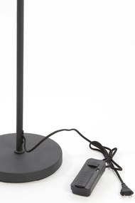 Černá stmívatelná stojací lampa (výška 150 cm) Rijeka – Light &amp; Living