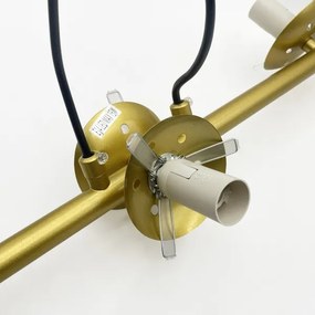 Brilagi - Lustr na lanku MALONY 6xE14/20W/230V zlatá