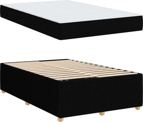 Rám postele Černá 120 x 200 cm textil 3398381