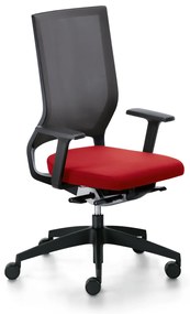 SEDUS - Otočná židle QUARTERBACK - s čalouněným sedákem