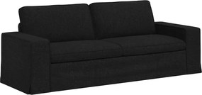 Set pohovek 2 ks Černá textil 3407590