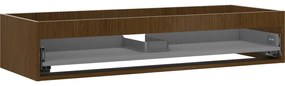 Mexen Box-A korpus skříňky pod umyvadlo 120 cm, 1 zásuvka, ořech - 91AX0-1200-235-1-86