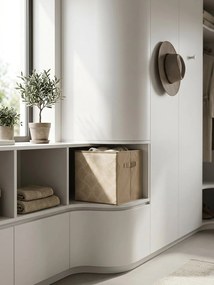 Sinsay - Skládací úložný box s abstraktním vzorem - vícebarevná
