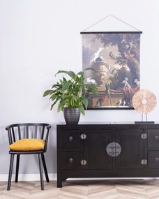 Komoda Modern 137x45x76cm black