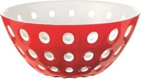 Guzzini LE MURRINE mísa červená, bílá / Mísa / Akrylát / 3 Color Tech