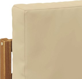 Venkovní pohovková souprava 5 ks Přirozená a Béžová 3373473