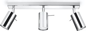 Sollux Lighting Stropní svítidlo RING 3 chrom