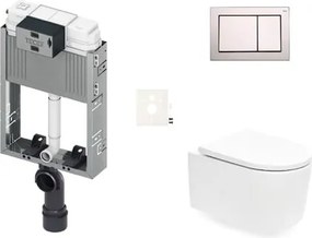 Závěsný wc set k zazdění SAT SIKOTZREX72CR