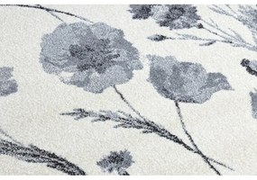Kusový koberec Květiny krémový 190x270cm
