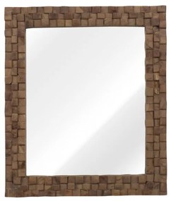 Zrcadlo z masivu Lombardi 75x63