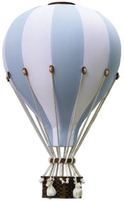 Dekorativní horkovzdušný balón velký - Světle modrá