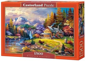 Castorland puzzle domek v horách 1500 dílků
