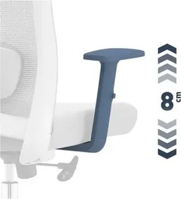 Mark Adler Manager 2.6 šedá / Kancelářské ergonomické křeslo / nosnost