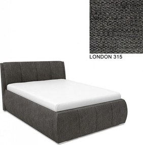Dřevona - Elitte Čalouněná postel AVA EAMON UP 160x200, s úložným prostorem, LONDON 315