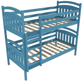 Vomaks Patrová postel PP 003 Rozměr: 80 x 200 cm, Barva: barva modrá, Prostor mezi lůžky: 80 cm