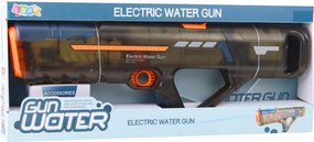 LEAN Toys Elektrická vodní pistole nabíjecí průhledná černá 55 cm