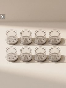 Sinsay - Průhledné chrániče nohou nábytku 8 pack - béžová