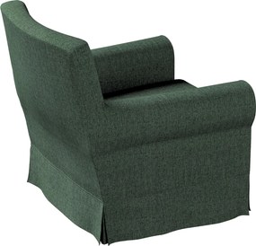 Potah na křeslo IKEA Ektorp Jennylund barva zelená látka pletený vzor