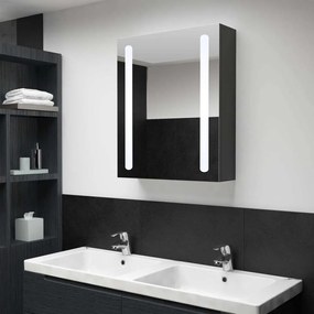 vidaXL LED koupelnová skříňka se zrcadlem 50 x 13 x 70 cm [325546]