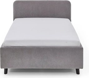 Šedá dětská postel s úložným prostorem s roštem 120x200 cm Cosy – Meise Möbel