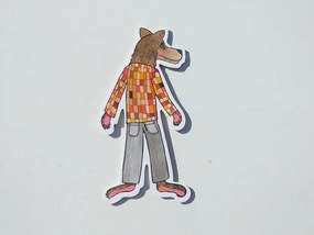 MARIONETINO Loutky Koza, Kůzlátka, Vlk