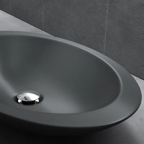 design černé umyvadlo COLOSUM G802 ANTHRAZIT MATT - 60cm