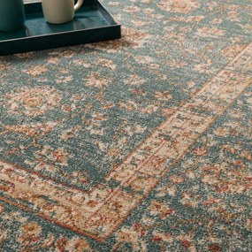 Koberec v petrolejové barvě 200x275 cm Raja – Asiatic Carpets