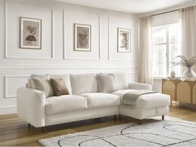 Béžová rohová pohovka Nouveau Cocoone – Bobochic Paris