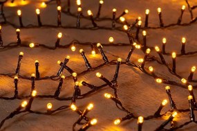 Vánoční světýlka vnitřní teplá bílá 300 LED