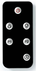 Nedis HTPA30ESS - Venkovní elektrické topné těleso 2000W/230V IP65 + DO