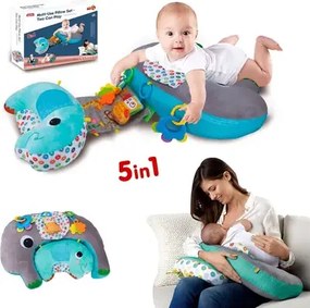 CHIPOLINO Multifunkční dětský polštář 5v1 Blue