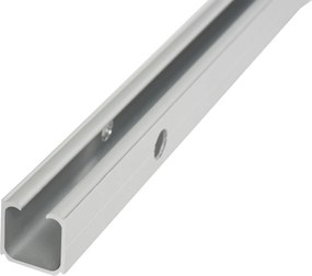 HOMCOM Skleněné posuvné dveře komplet posuvné dveře, pokojové dveře s madlem, jednostranně satinované, 2050x900mm| Aosom